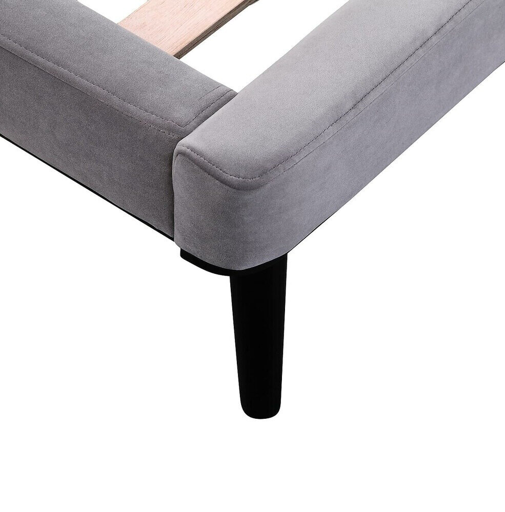 Cama Chicago 1847 (Gris) - Muebles de dormitorio | Muebles.es