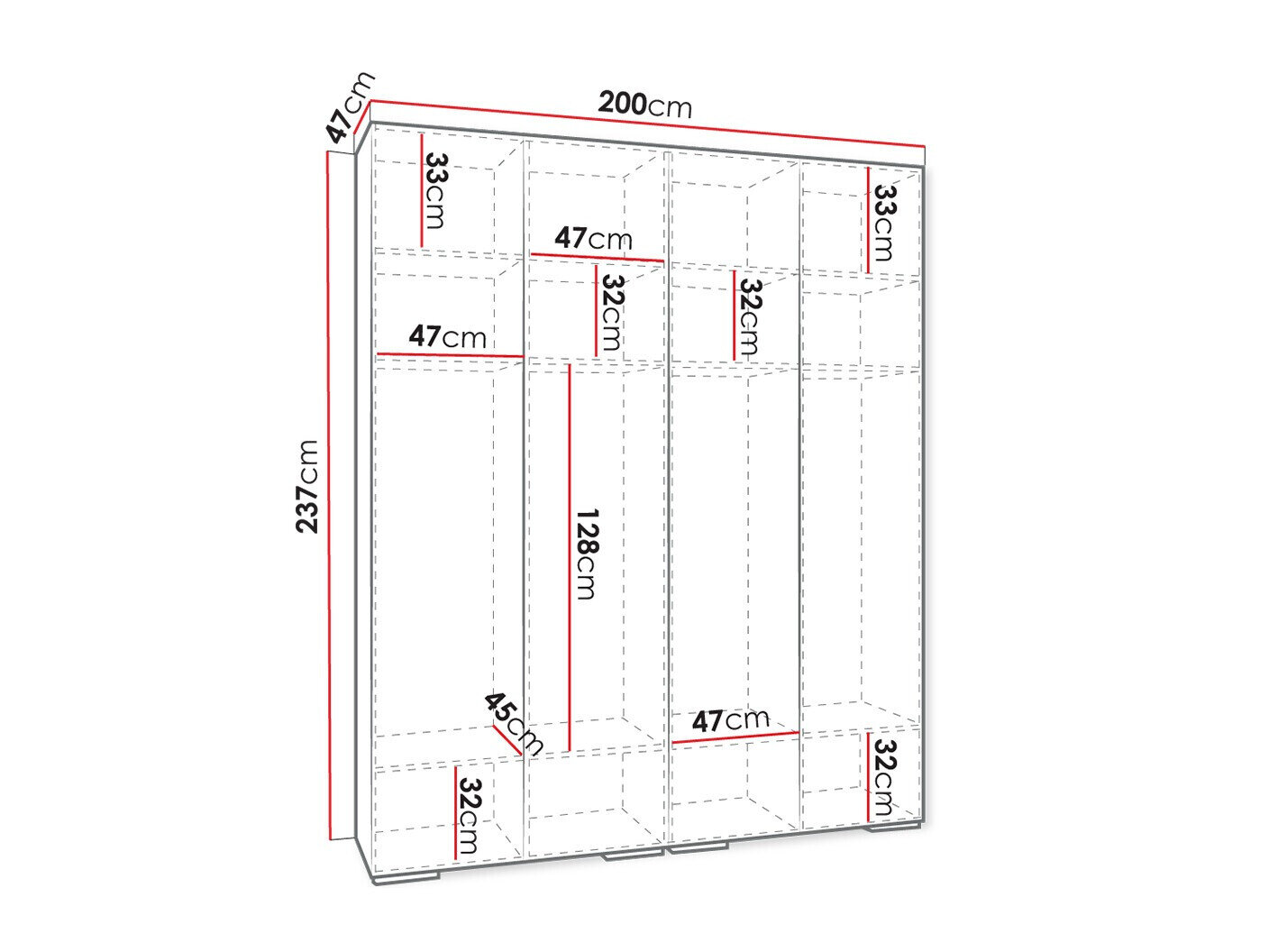 Skapis 490099 - Viesistabas mēbeles | Berrymebeles.lv