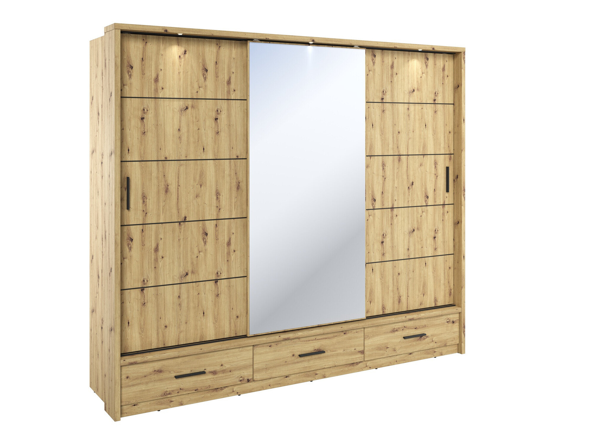 Armario Fresno 100 (Roble Artisan) - Muebles de salón | Muebles.es