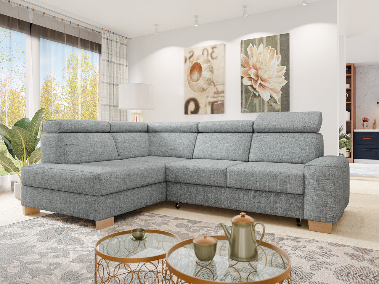 Sofá rinconero Lincoln 186 (Aragon 90) - Muebles de salón | Muebles.es